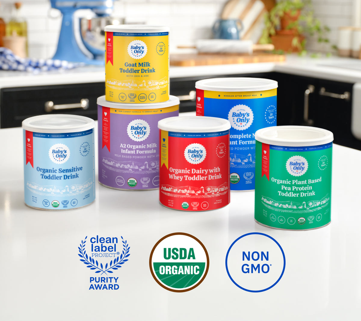 Organic Formula For All | Baby's Only